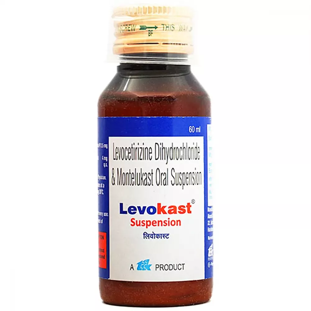 Levokast Syrup (60ml) | Buy on Healthmug