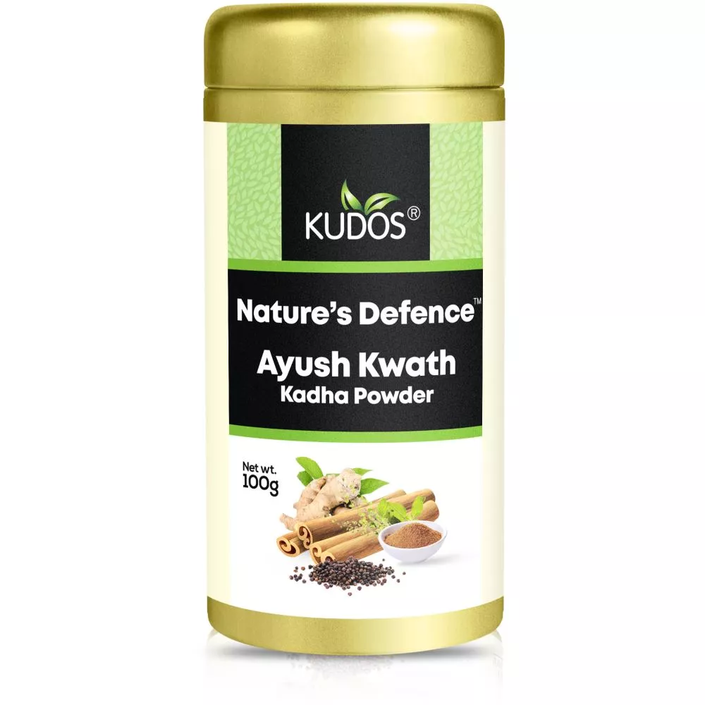 Buy Kudos Nature Defense Ayush Kwath Kadha Powder Asava Arishta & Kadha ...