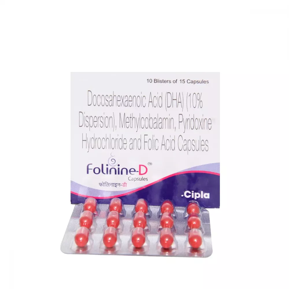 Folinine D Capsule (15caps) | Buy on Healthmug