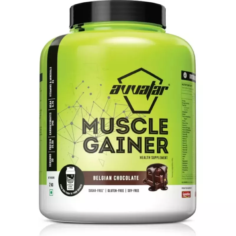 Buy Avvatar Muscle Gainer Whey Protein - 11% Off! | Healthmug