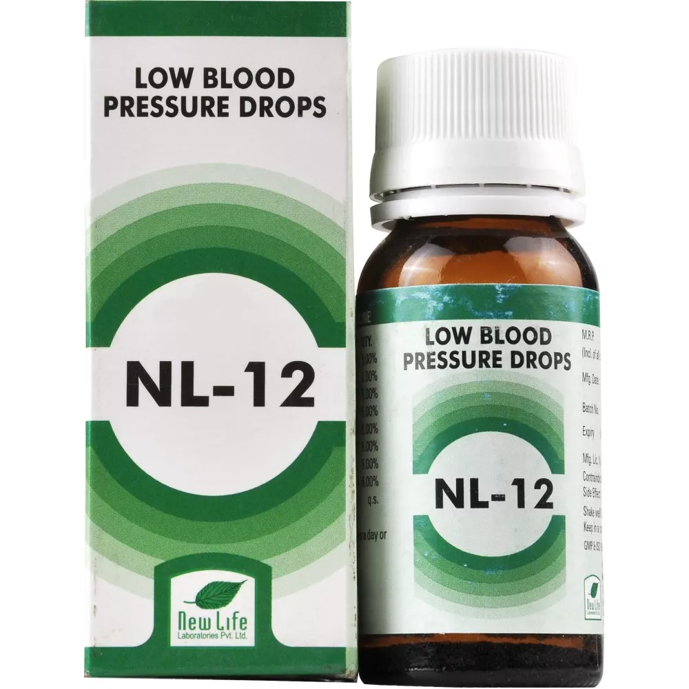 Buy New Life NL 12 Low Blood Pressure Drops Online 20 Off 
