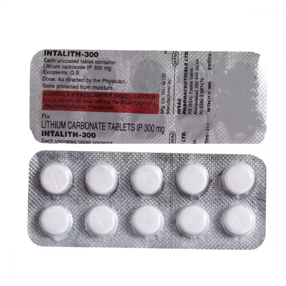 Lithium Carbonate 300 Mg